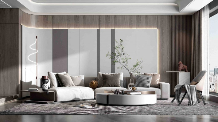 WPC Indoor Decor Material Wall Panel CWC-410